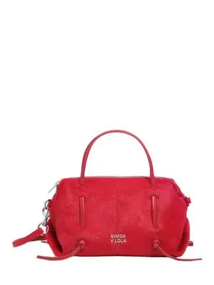 Bimba Y Lola Mini Fur Lolita Bag - Red