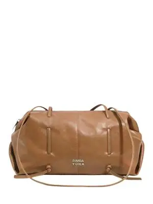 Bimba Y Lola Honey Leather Lolita Bag Brown