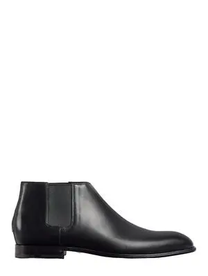 GUCCI Leather Ankle Boots