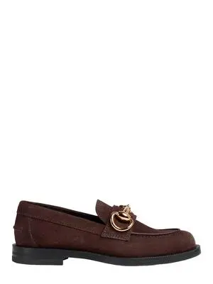 Gucci Suede Boulevard Loafer With Horsebit Detail - Brown
