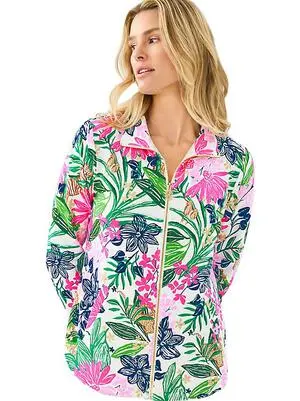 Lilly Pulitzer® Lilly Pulitzer UPF 50+ Leona Zip-Up Jacket Multi Endless Summers