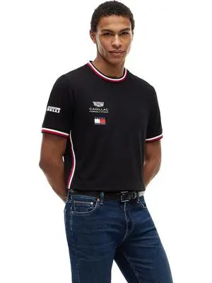 Tommy Hilfiger Tommy X Cadillac F1 Team Replica T-shirt - Black
