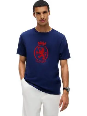 Tommy Hilfiger Big Crest Logo T-shirt - Preppy Navy