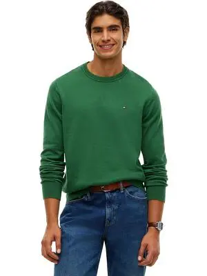 Tommy Hilfiger Classic Crewneck Sweater - Deep Evergreen