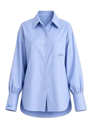 OFUURE Ofuure Rue Button-Up Shirt With Piping And Back Ties