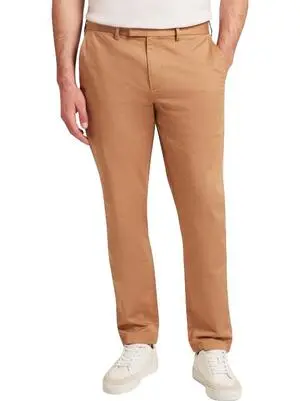 Ted Baker London Howeton Stretch Cotton Trousers - Tan