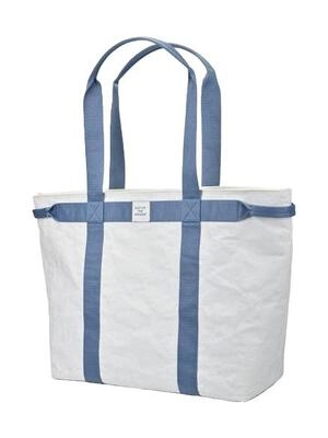 OUT OF THE WOODS Zip Top Carryall - White