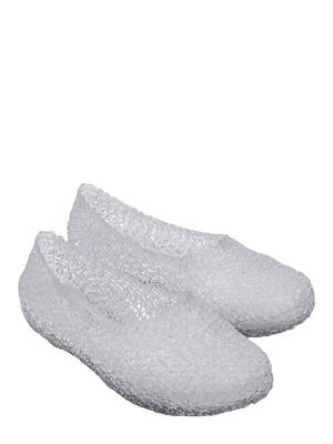 Melissa Campana Papel Hug Flat - Clear/white