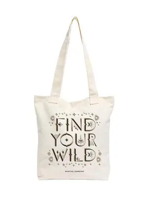 Spiritual Gangster Find Your Wild Essential Tote - Natural