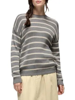 Prana Divine Day Sweater - Heather Grey