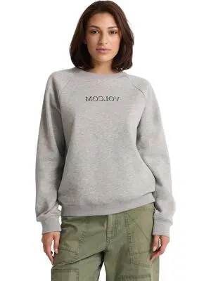 Volcom Stone Magic Relaxed Fit Pullover Hoodie - Heather Grey