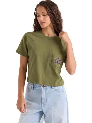 Volcom Graphic Pocket T-shirt - Martini Olive