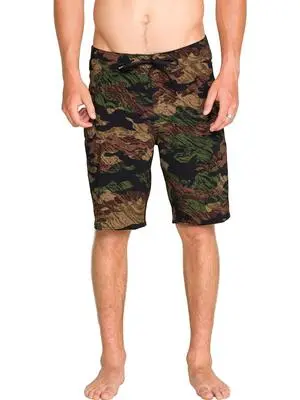 Volcom Lido Solid Mod Boardshorts - Camo
