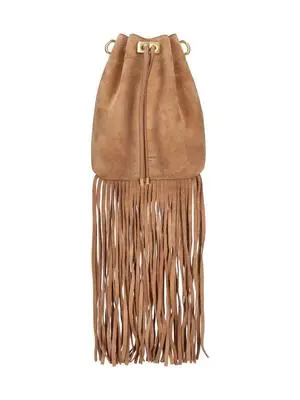 JIMMY CHOO Bucket Bag "bon Bon - Brown