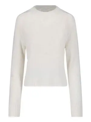 LISA YANG Solene Cashmere Sweater - White
