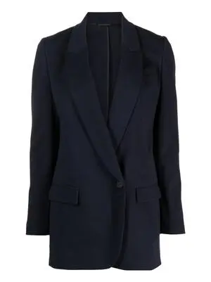 Brunello Cucinelli Single-breasted Tailored Jacket - Black