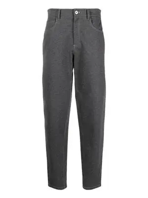 BRUNELLO CUCINELLI Brunello Cucinelli High-Waisted Stretch Cotton Trousers