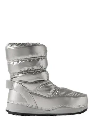 Bogner Quilted Softshell Boots - Silver