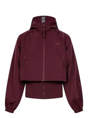 Adidas By Stella McCartney Hooded Track Jacket - Red