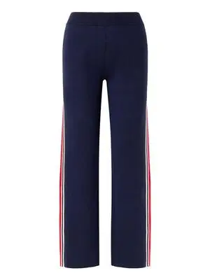 FUSALP Benada Striped Wool-blend Straight-leg Pants