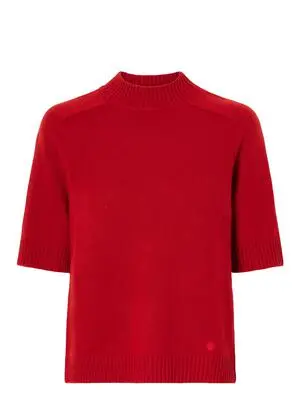 Loulou De Saison Loose Short Sleeve Top Red
