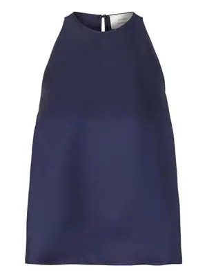 Loulou De Saison LouLou De Saison Silk Camisole Blue