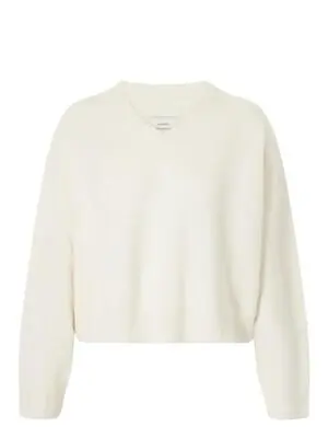 LOULOU DE SAISON LouLou De Saison Oversized V-Neck Knit Top