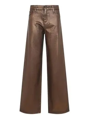 Ralph Lauren Mercer Wide-leg Pants - Bronze