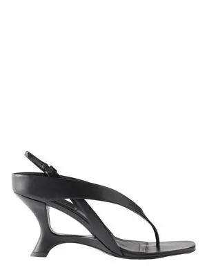 Simkhai Thong Slingback High Heel Sandals - Black