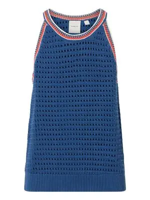 VARLEY Varley Crochet-Knit Cotton Tank