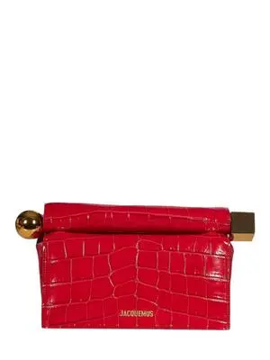 JACQUEMUS Logo Clutch