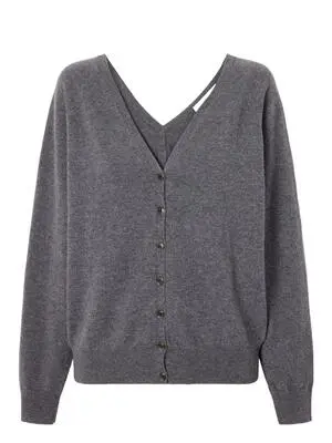 LISA YANG Knit Cardigan - Black