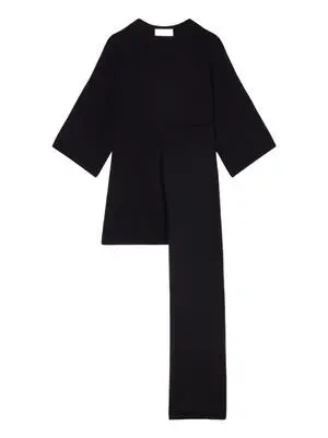 LISA YANG Knit Lounge Set - Black