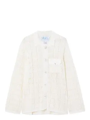 CALLE DEL MAR Calle Del Mar Perforated Knitted Shirt