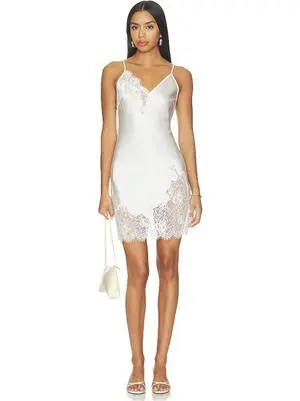 FLEUR DU MAL Juliet Lace Mini Slip - Ivory