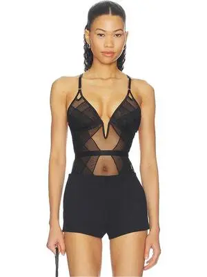 THISTLE AND SPIRE Eclipse Bodysuit - Black