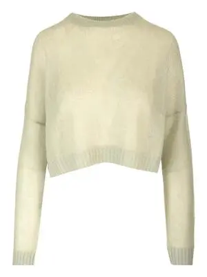 BRUNELLO CUCINELLI Brunello Cucinelli Crew Neck Open-Knit Jumper With Jewelry Detail
