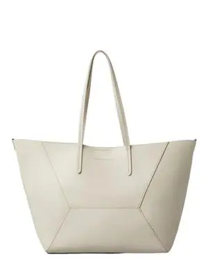 Brunello Cucinelli Brunello Cucinelli Monili Shopping Bag Ivory