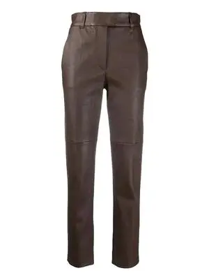 BRUNELLO CUCINELLI Brunello Cucinelli High-Waisted Cropped Trousers