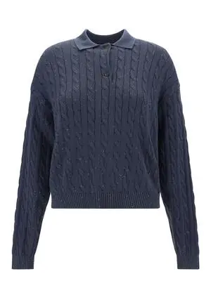 BRUNELLO CUCINELLI Brunello Cucinelli Sequin-Embellished Polo Jumper