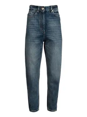 BRUNELLO CUCINELLI Brunello Cucinelli High Rise Mom-Fit Jeans