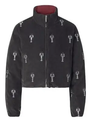 THOM BROWNE Thom Browne Lobster-Embroidered Reversible Jacket