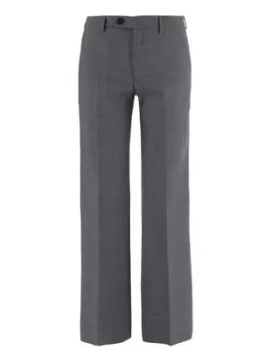 DARKPARK Tailored Straight-leg Pants - Grey