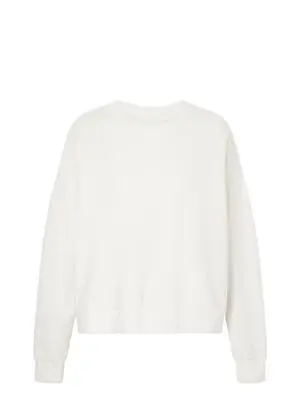 NILI LOTAN Nili Lotan Cropped Crew Neck Sweatshirt