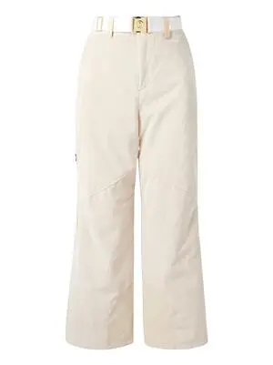 Bogner Bogner Belted Panelled Corduroy And Twill Ski Pants No