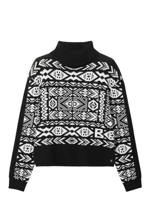 Bogner Nadin Roll-neck Patterned Sweater - No