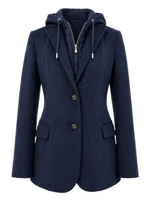 Eleventy Long-sleeved Casual Jacket - Black
