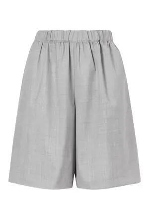 Comme Des Garçons Wool Knee-length Shorts - No