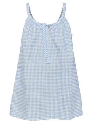 Posse Sleeveless Dress - Blue Plaid