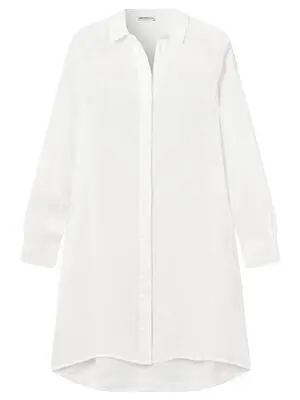 JAMES PERSE Midi Shirt Dress - White